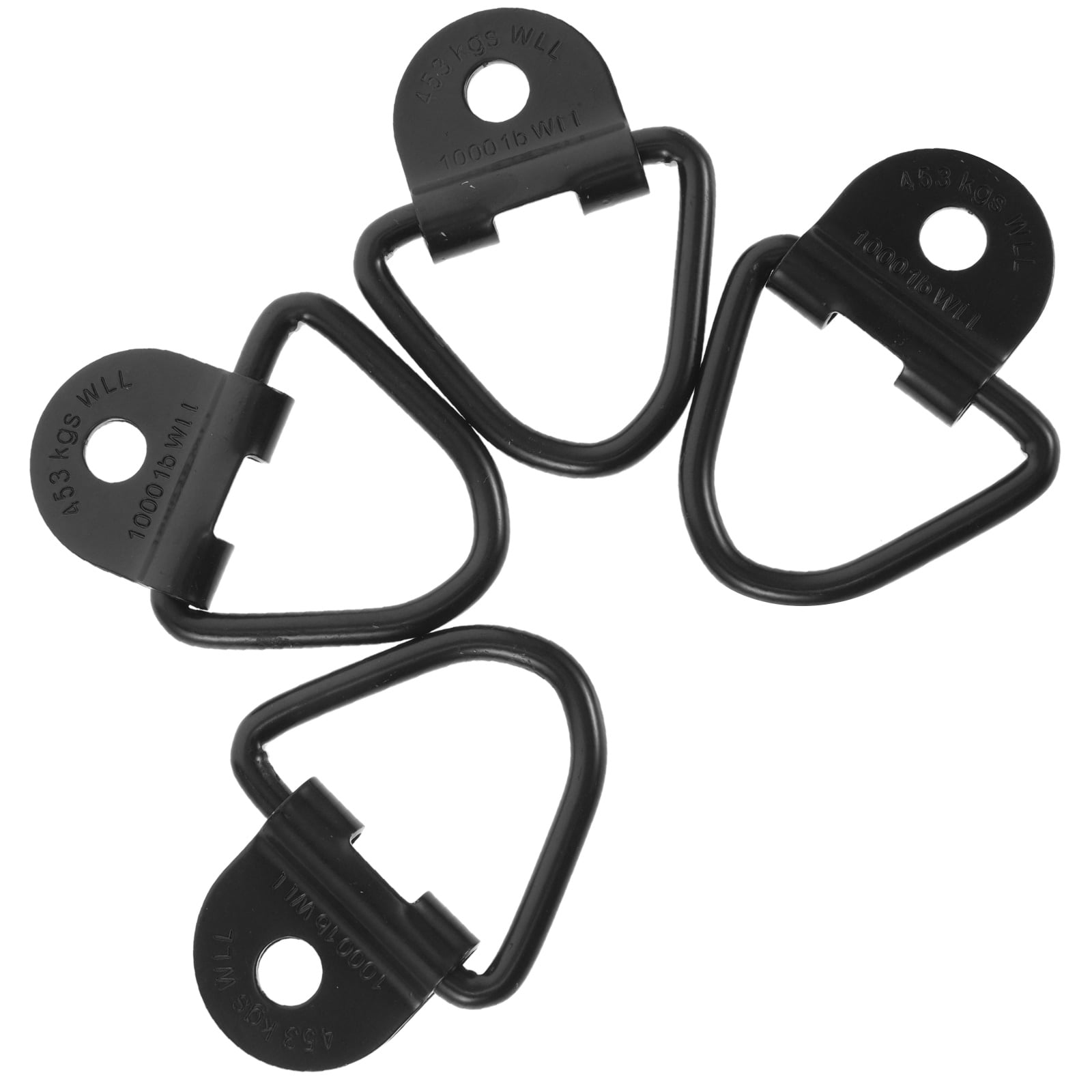 4pcs Trailer Tie Down Anchors Heavy Duty Lashing Rings Bed Tie Down ...