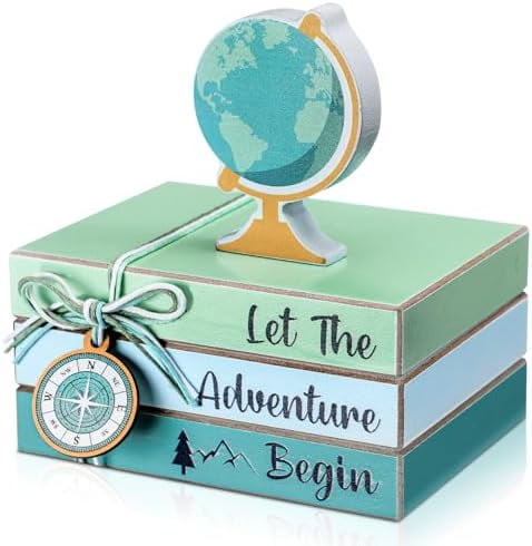 4pcs Travel Theme Classroom Decor Globe Tiered Tray Centerpiece ...