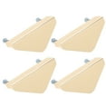 4pcs Triangle Drawer Pull Handles Dresser Knobs - Walmart.com