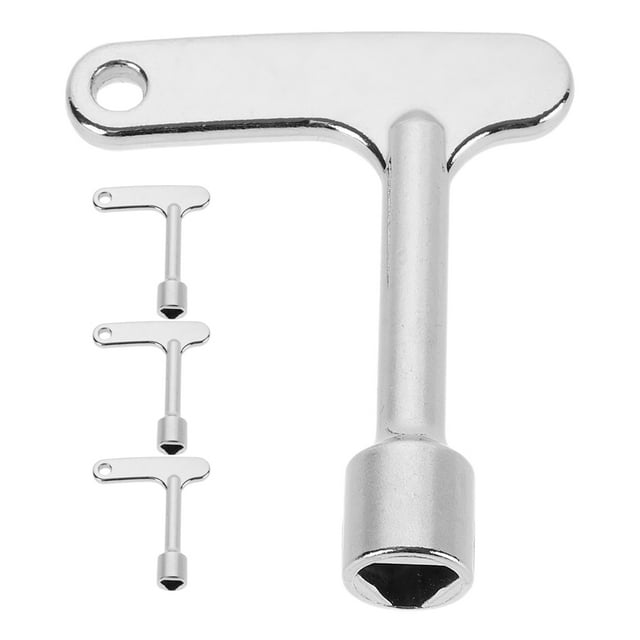 4pcs Triangle Key Set for Outdoor Garbage Bin Trash Can Lid Lock Water ...