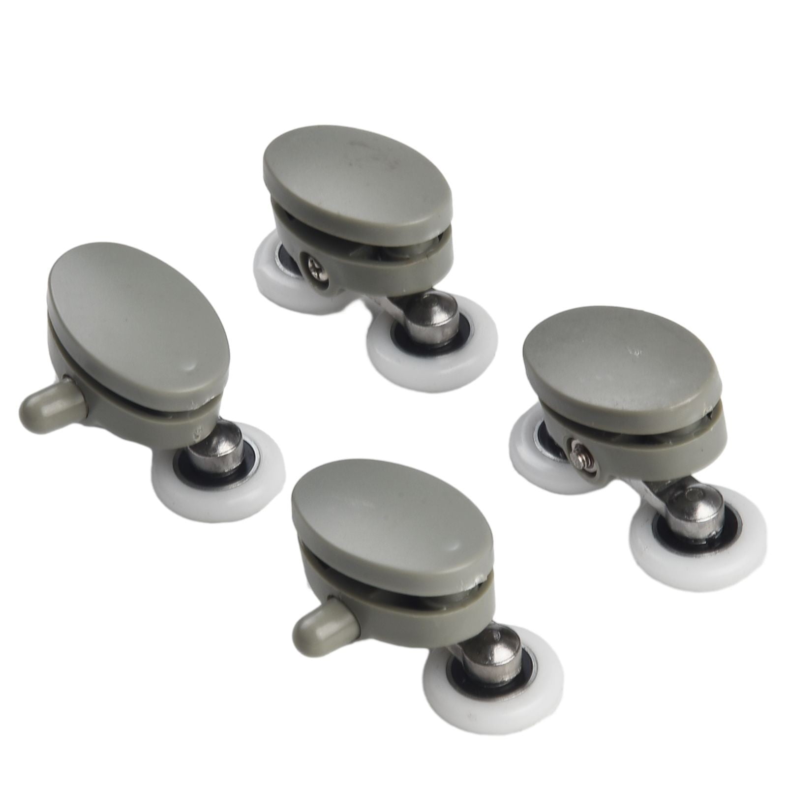 4pcs Twin Bathroom Shower Door Roller Runner Wheels Sliders 19/23/25 ...