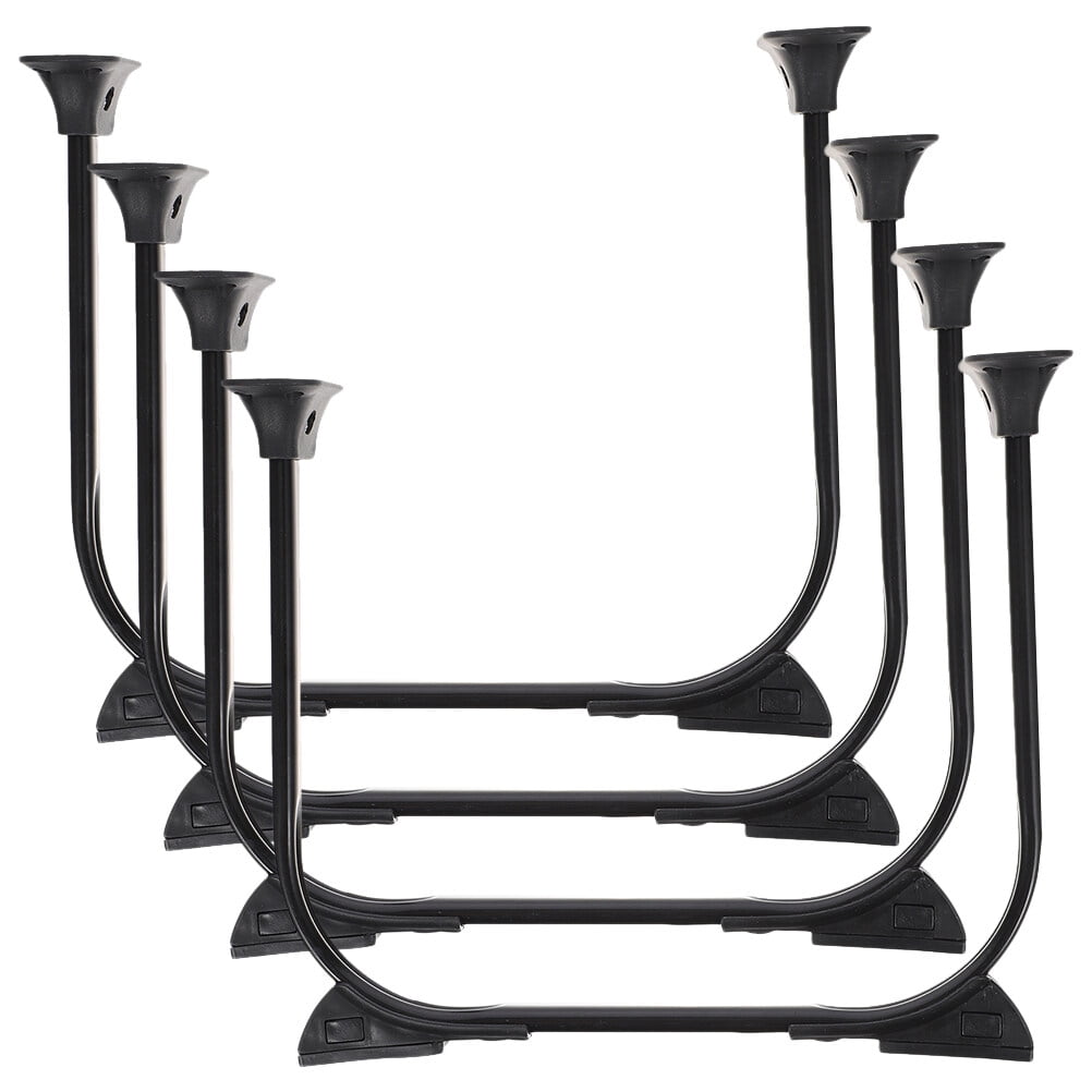 HOMEMAXS 4pcs U Shape Metal Table Legs for Coffee Tables Beds Laptop ...