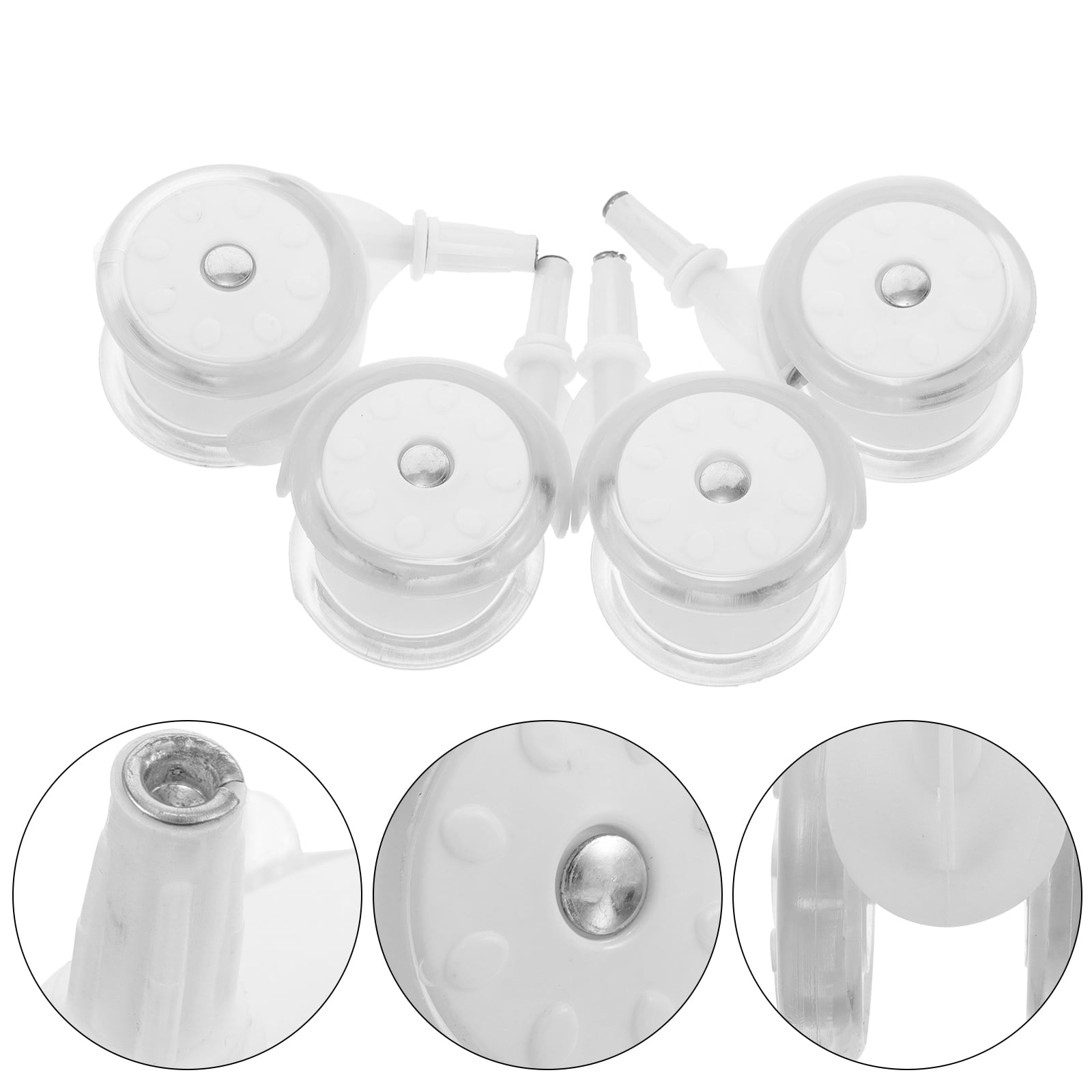 4pcs Universal Baby Walker Wheels Replacement Casters For Baby ...