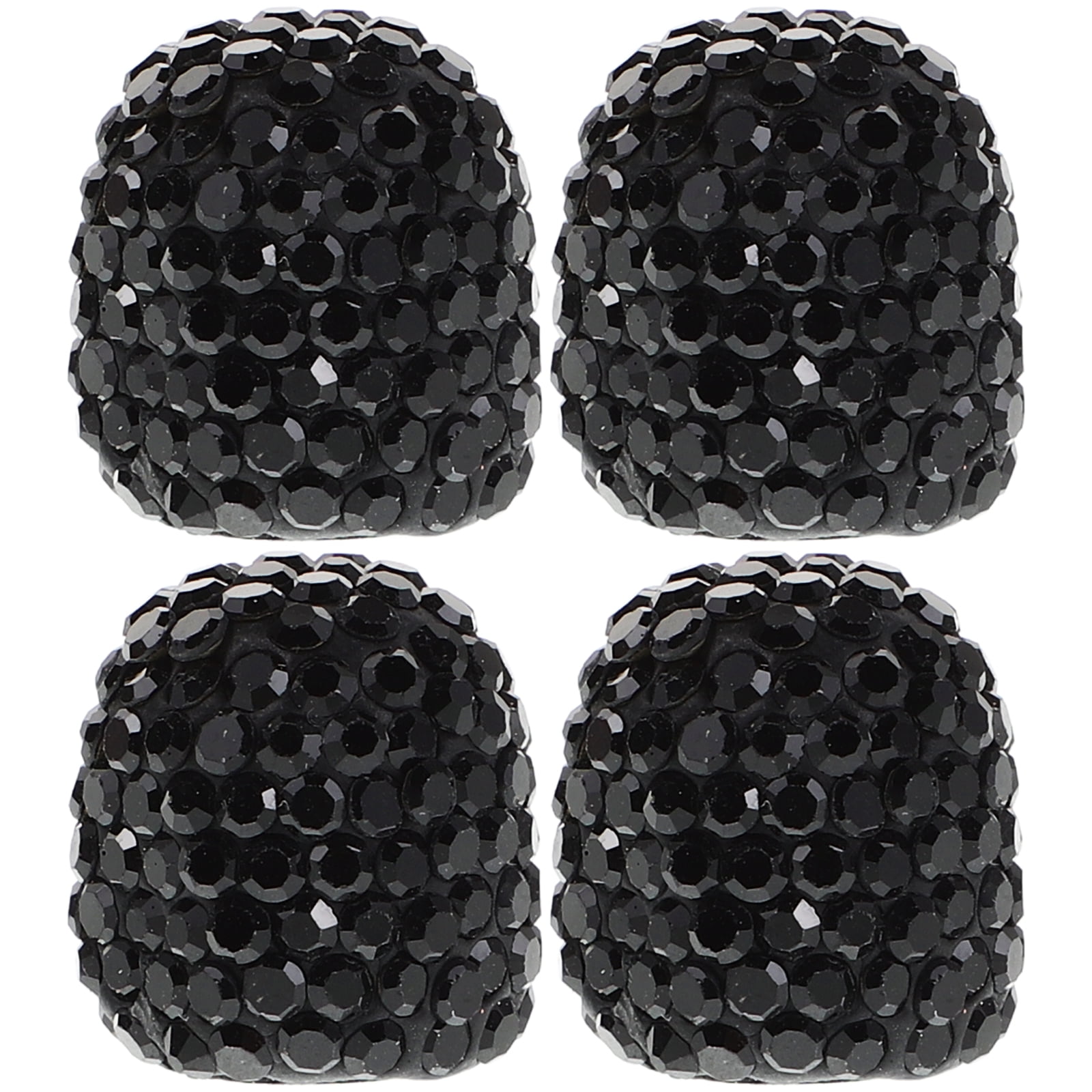 4pcs Universal Bling Car Tire Valve Stem Caps Sparkling Rhinestone Tire ...