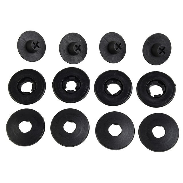 4pcs Universal Car Floor Mat Fixing Clips Clamps Holders Fastener Non ...