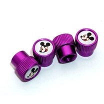 4pcs Universal Fit HelloKitty Car Wheels Tire Air Valve Cap Stem Dust ...