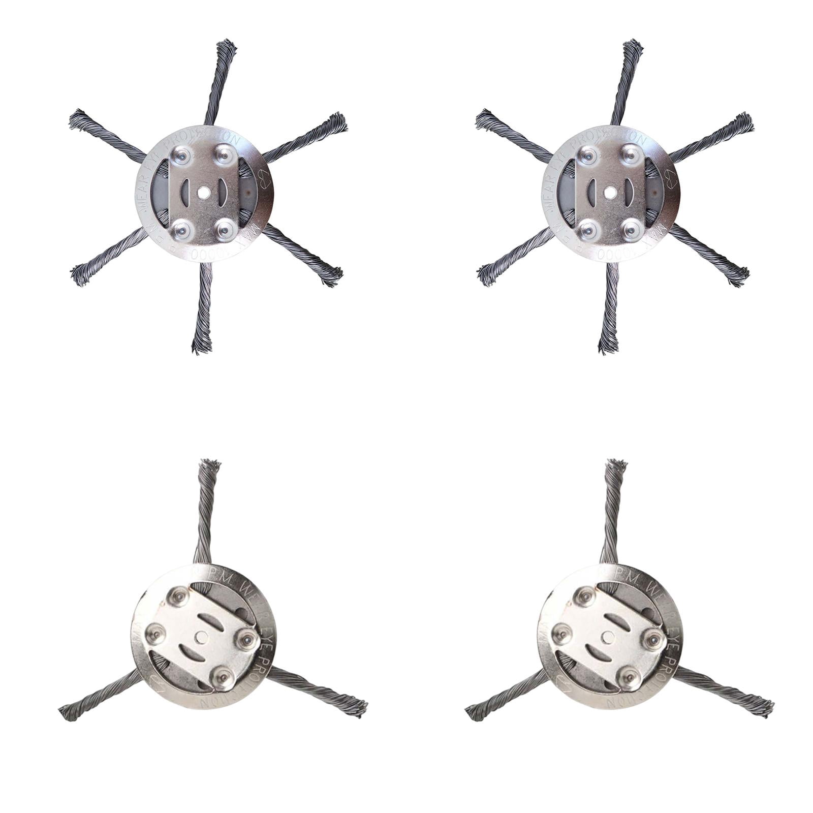 4pcs Universal Steel Wire Trimmer Head for Weed Eater, String Trimmer ...