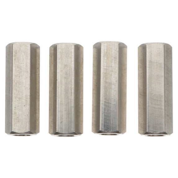 4pcs Hexagon Coupling Nuts Sturdy Connectors for Secure Fastening and ...