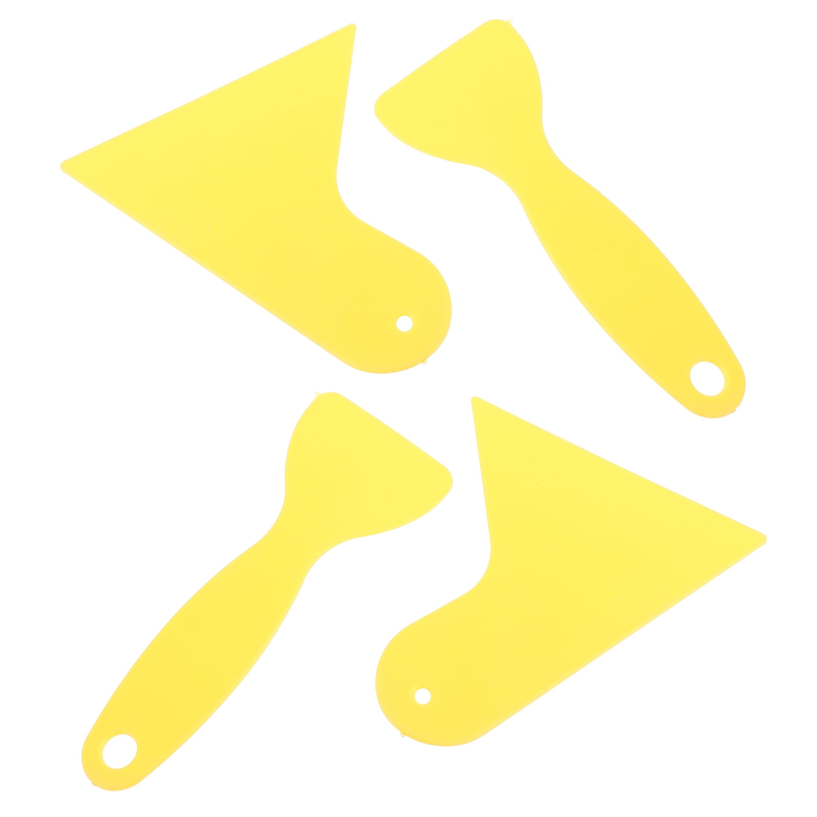 4pcs Vehicle Film Squeegees Car Sticker Wrapping Tool Window Decal ...