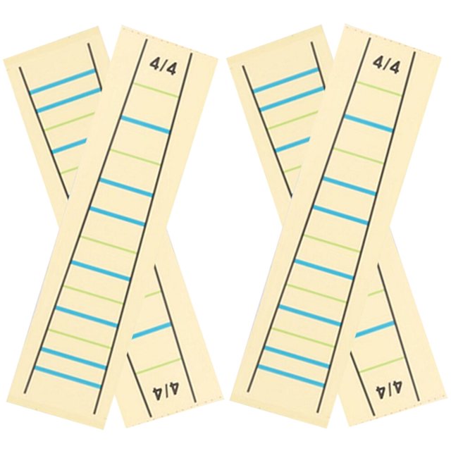 Raindrops Violin Fingerboard Position Stickers for Home Practice 4pcs ...