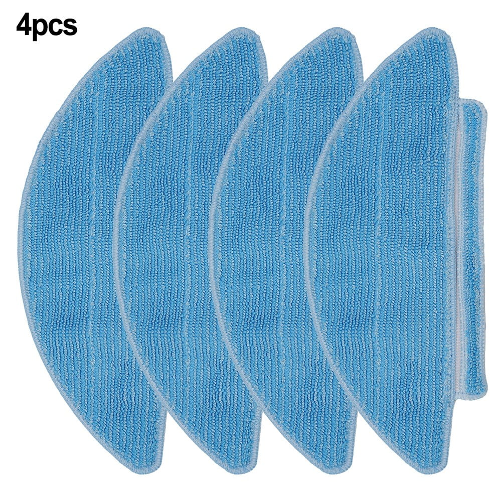 4pcs Washable Mop Pads Compatible with for Kogan for G80 Robot Vacuum ...