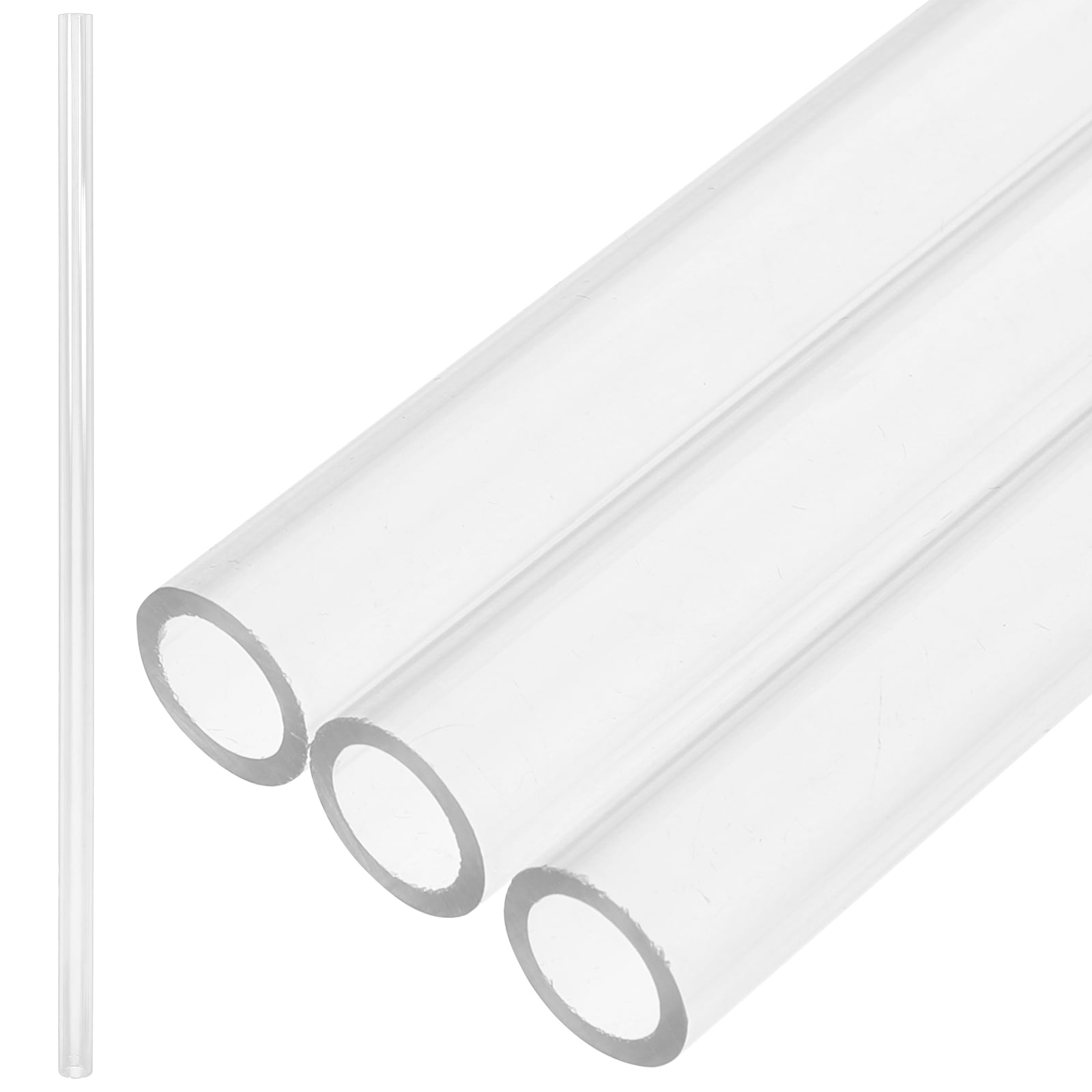 GOOHOCHY Transparent PMMA Water Cooling Tube for Computer Use 50cm Long ...