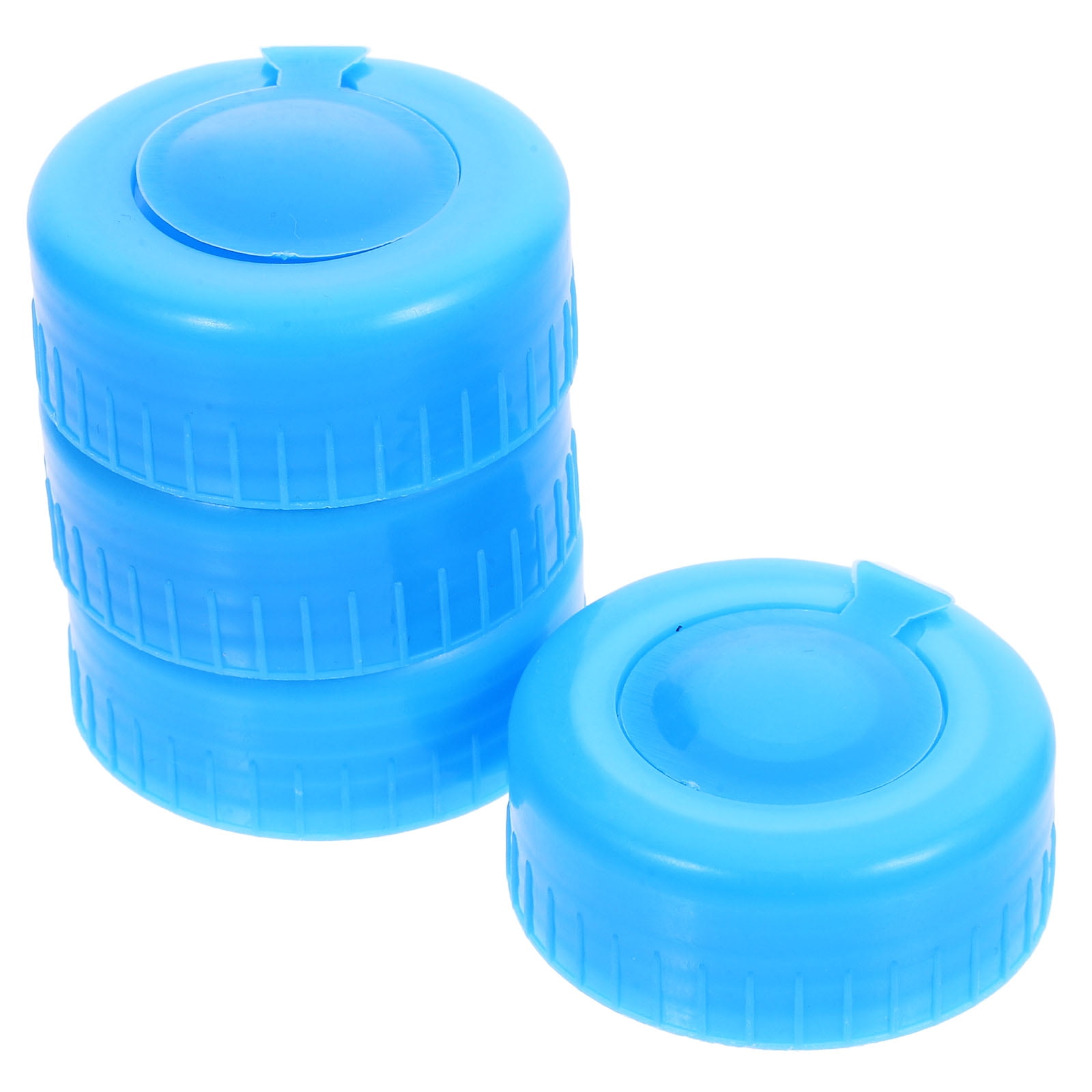4pcs Water Jug Bottle Cap Replacement Set Reusable Caps - Walmart.com