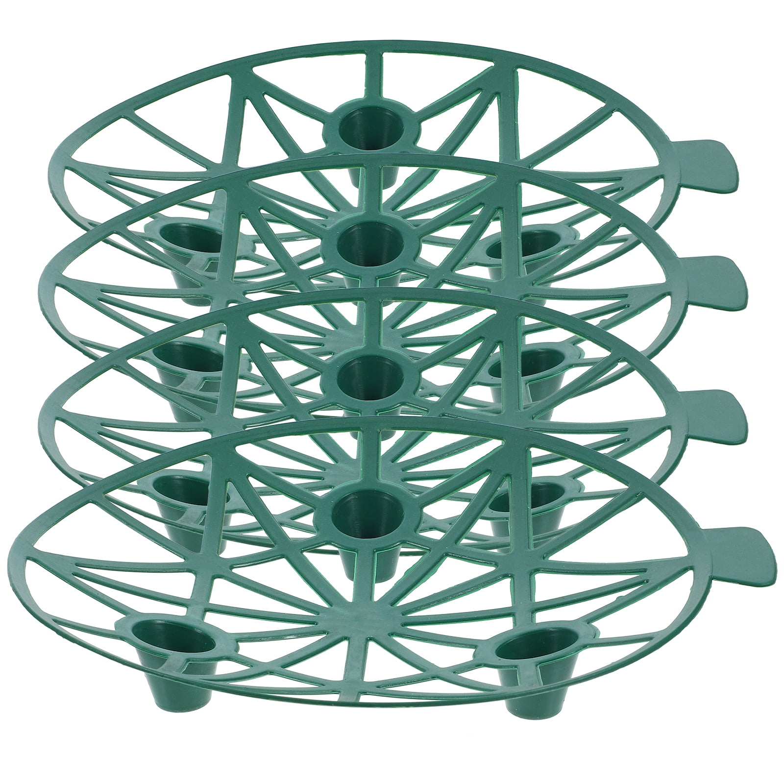 Raindrops Green Plastic Watermelon Support Stand for Plants 4pcs Garden ...