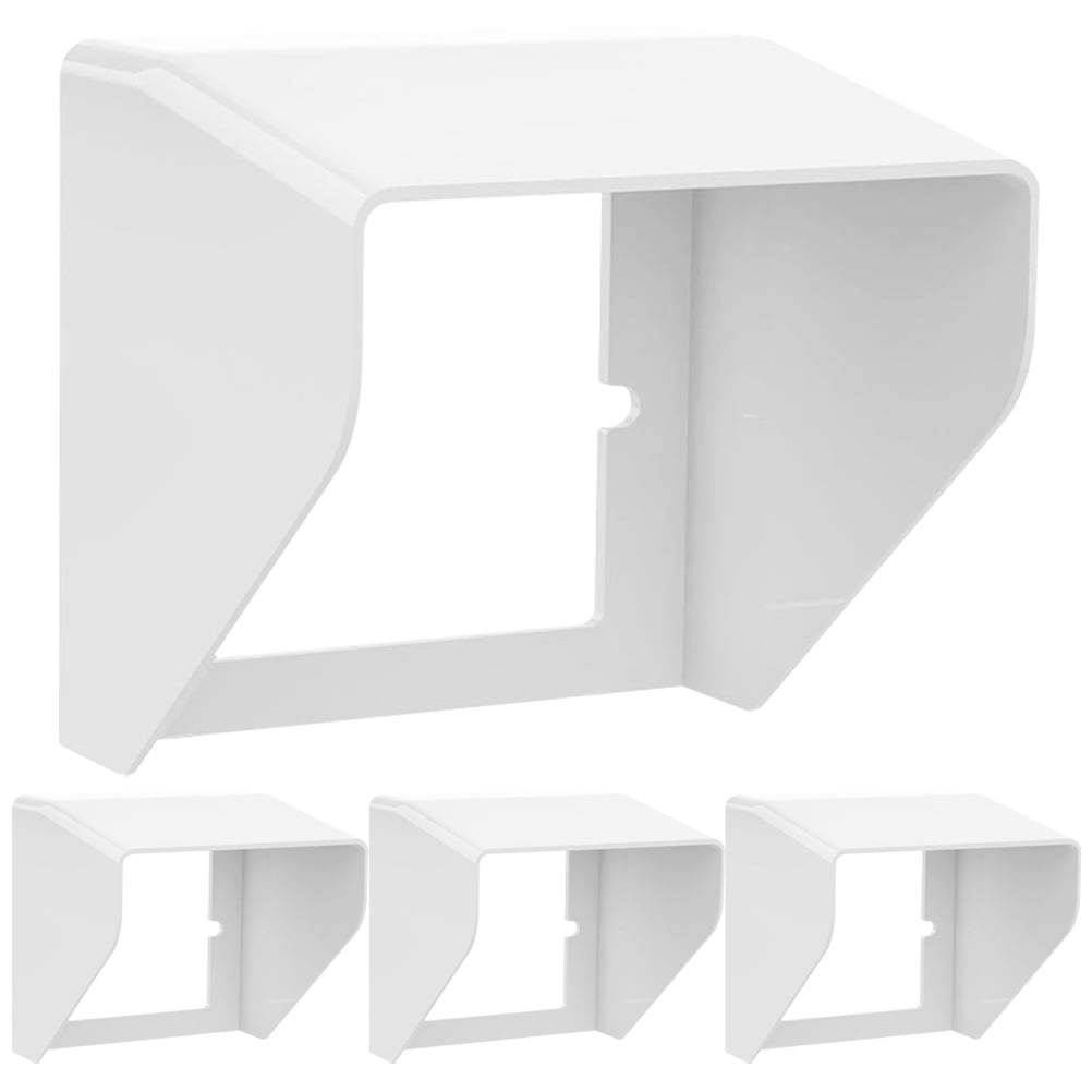 4pcs Weatherproof Doorbell Enclosure Outdoor Electrical Outlet Oblique ...
