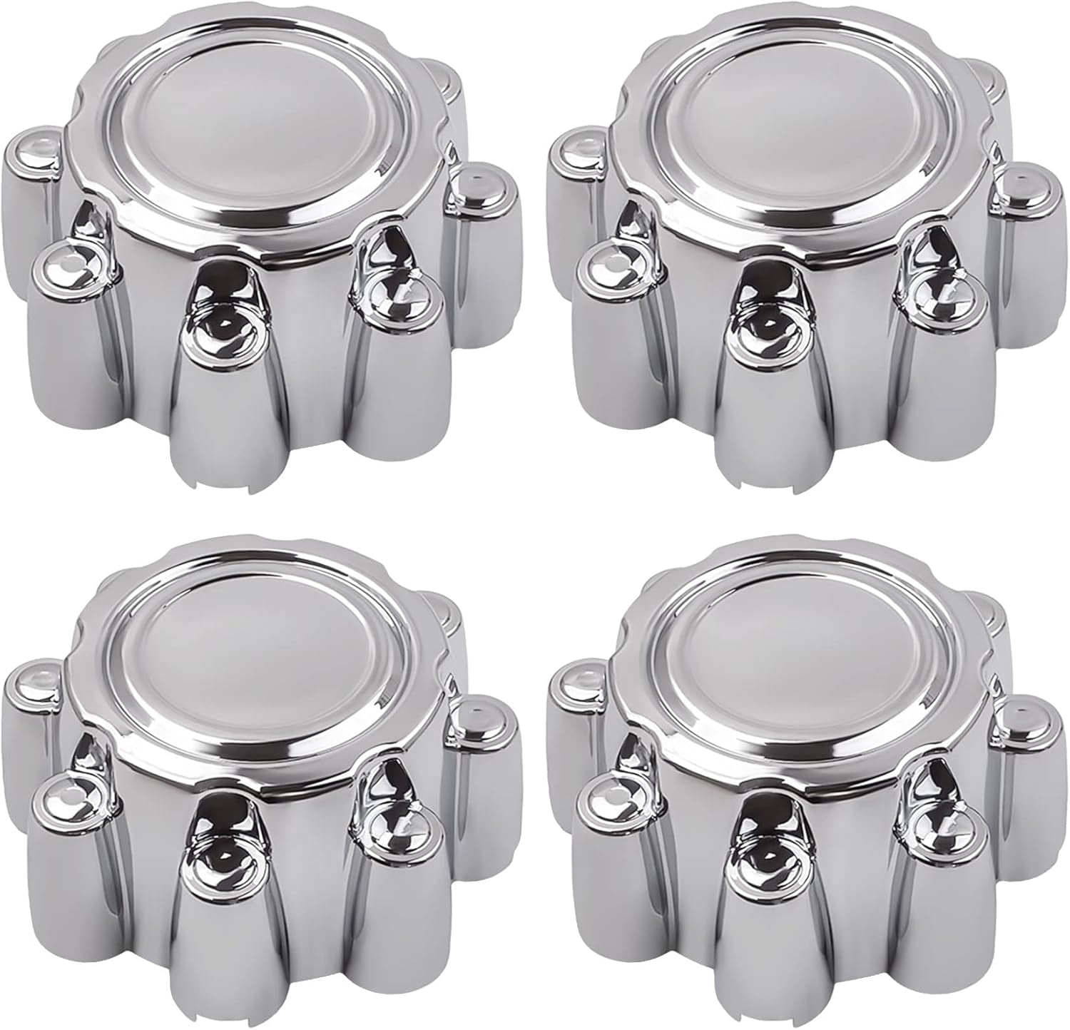 4pcs Wheel Center Hub Caps 8 Lug for Ford F250 F350 F-350 Super Duty ...