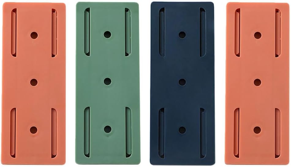 4pcs Wire Board Storage Mount for Tv Wall Power Strip Surge Protector ...