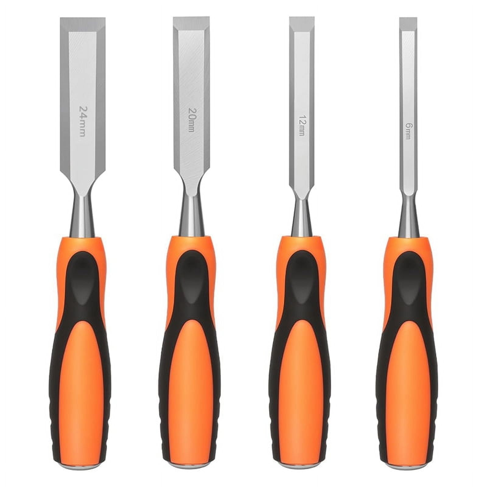 4pcs Wood Chisel Set Woodworking Tool Set, Wood Chisels for Woodworking ...