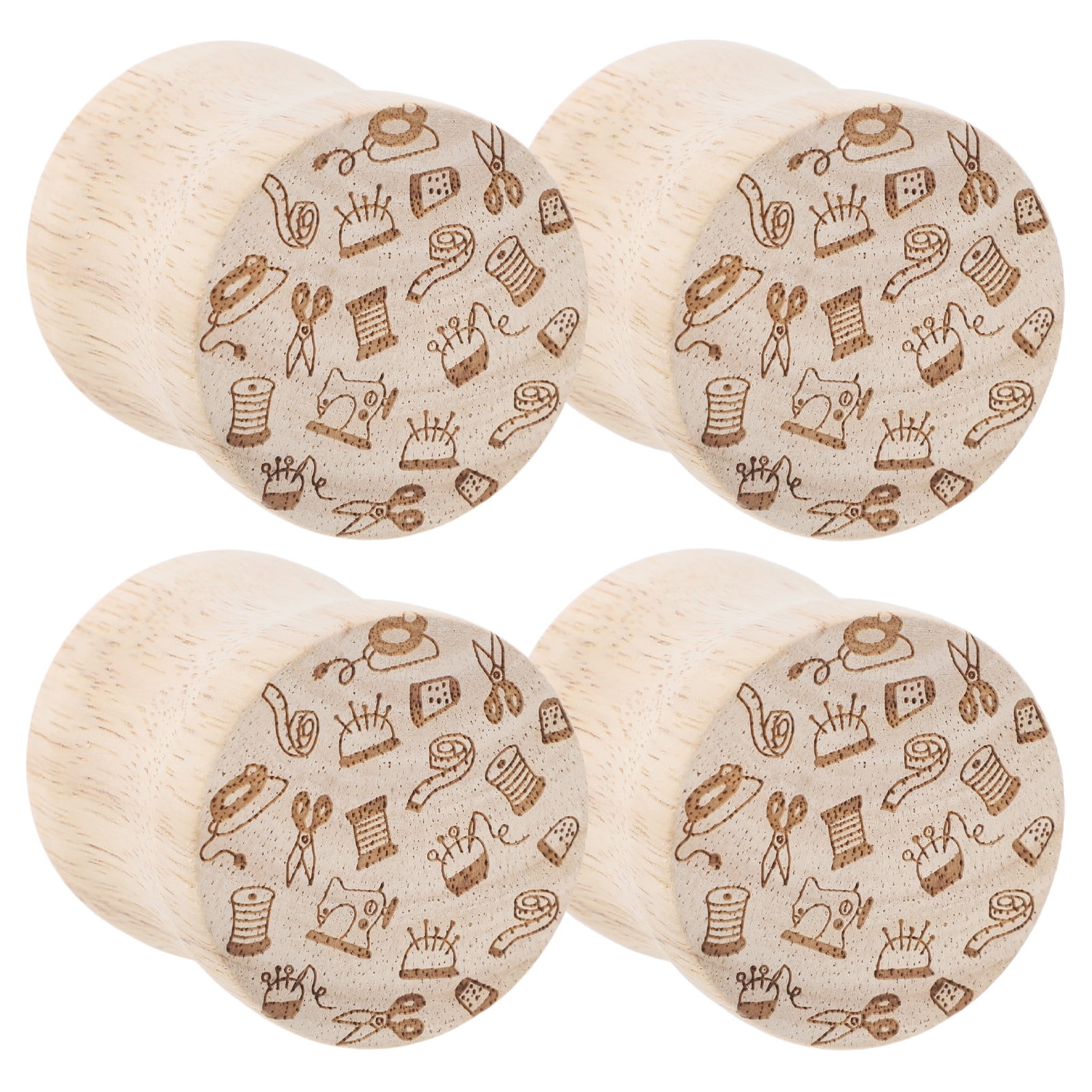 4pcs Wooden Pattern Weight For Sewing Quilting And Crafting Heavy Duty ...