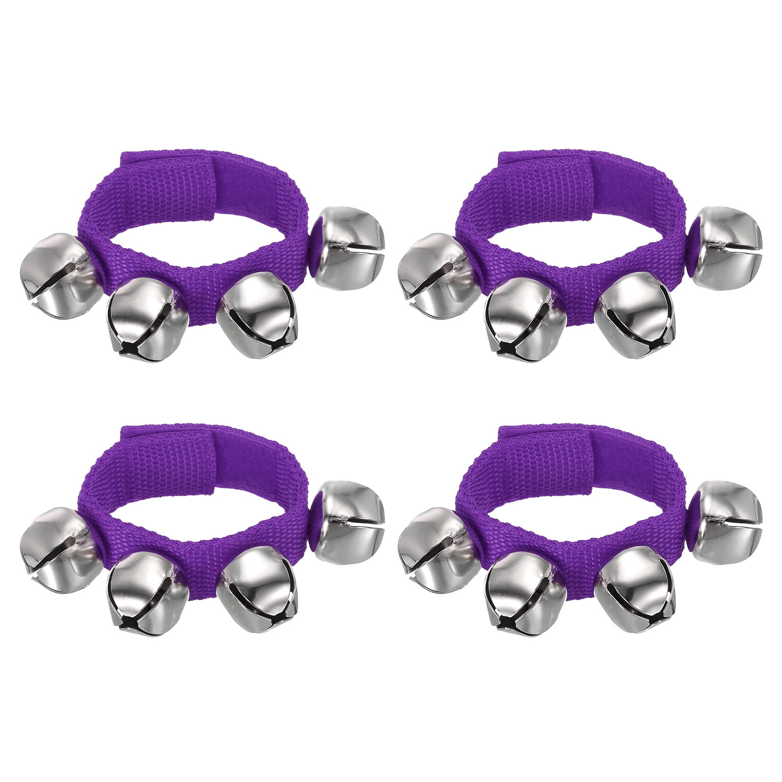 4pcs Wrist Bells, Jingle Bells Ankle Bells Percussion Instruments ...