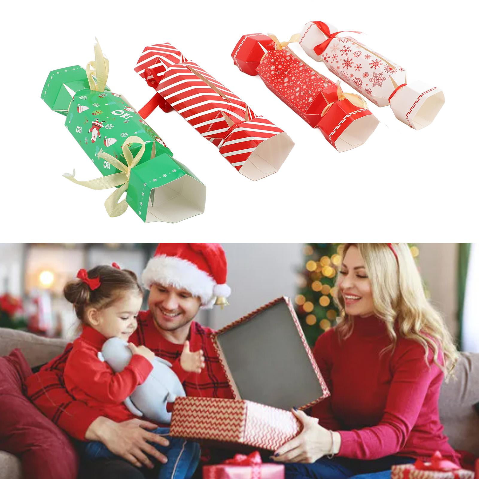 4pcs Xmas Surprise Money Pull Pouch DIY Exquisite Candy Surprise Cash ...