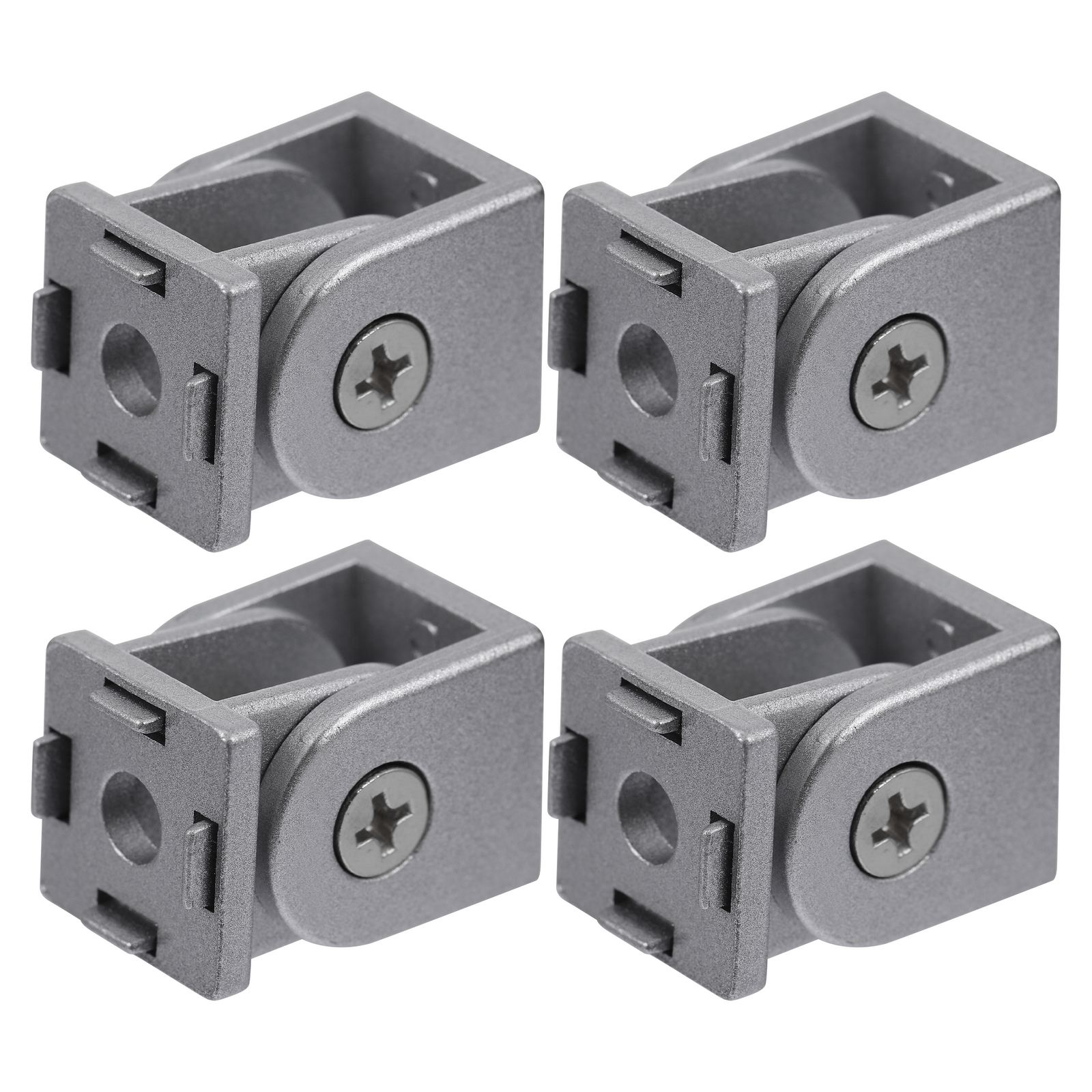 4pcs Aluminum Extrusion Profile with Flexible Zinc Alloy Pivot ...