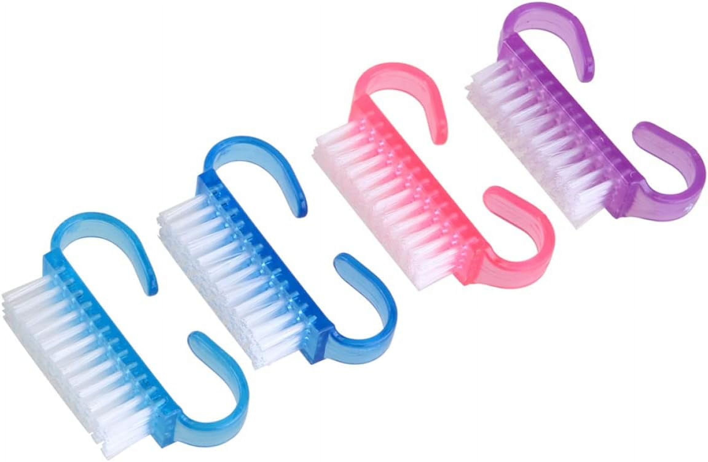 4pcs finger nail brush cleaner fingernail cleaning brush fingernail ...