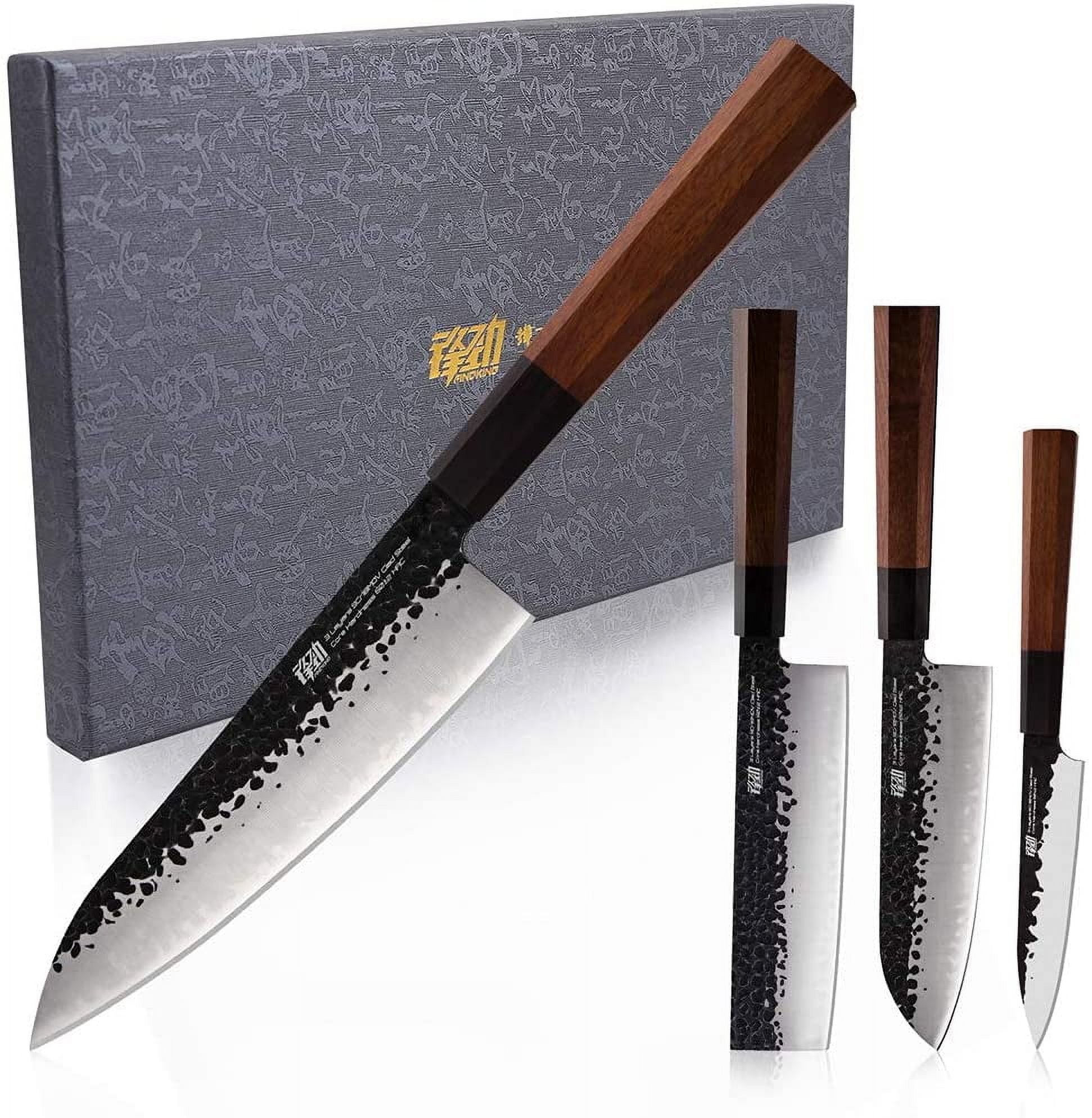 4pcs in one kitchen knife set by Findking-Dynasty series-3 layer ...