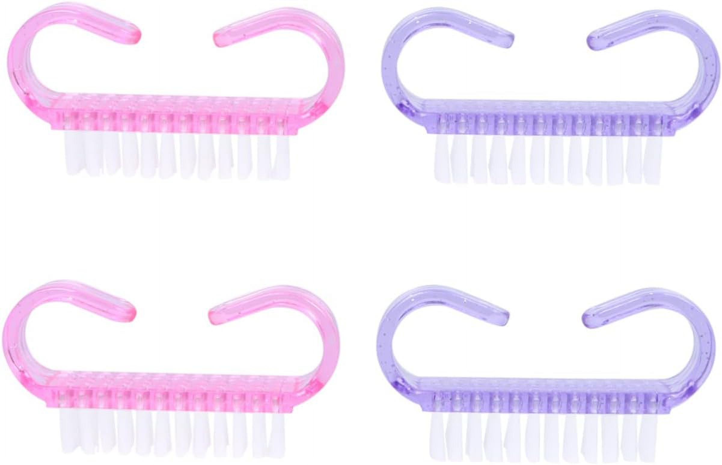 4pcs nail scrubber manicure brushes for nails cleaning kit nail cleaner ...