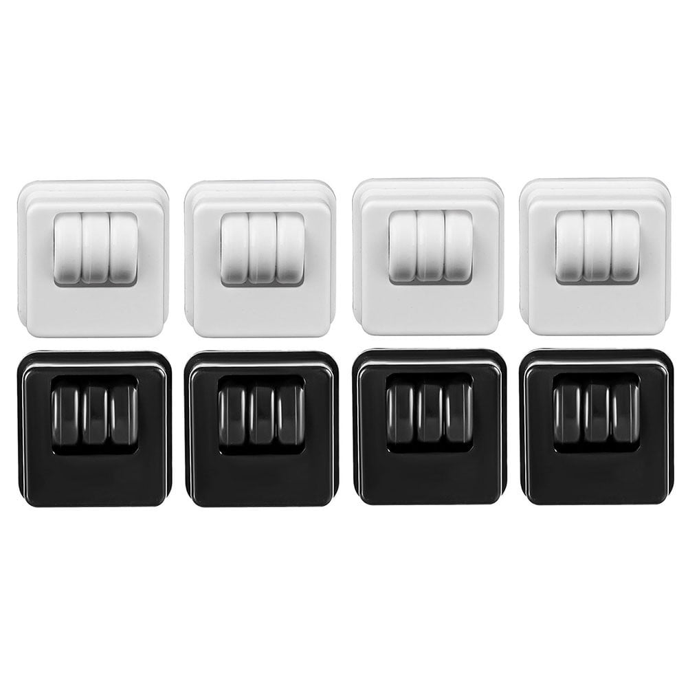 4pcs or 8 Caster Wheels 360° Rotating Wheels for Furniture Trash ...