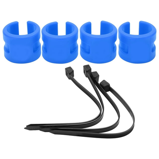 4pcs set Bike Front Rear Fork AntiCollision Rubber Protection Ring ...