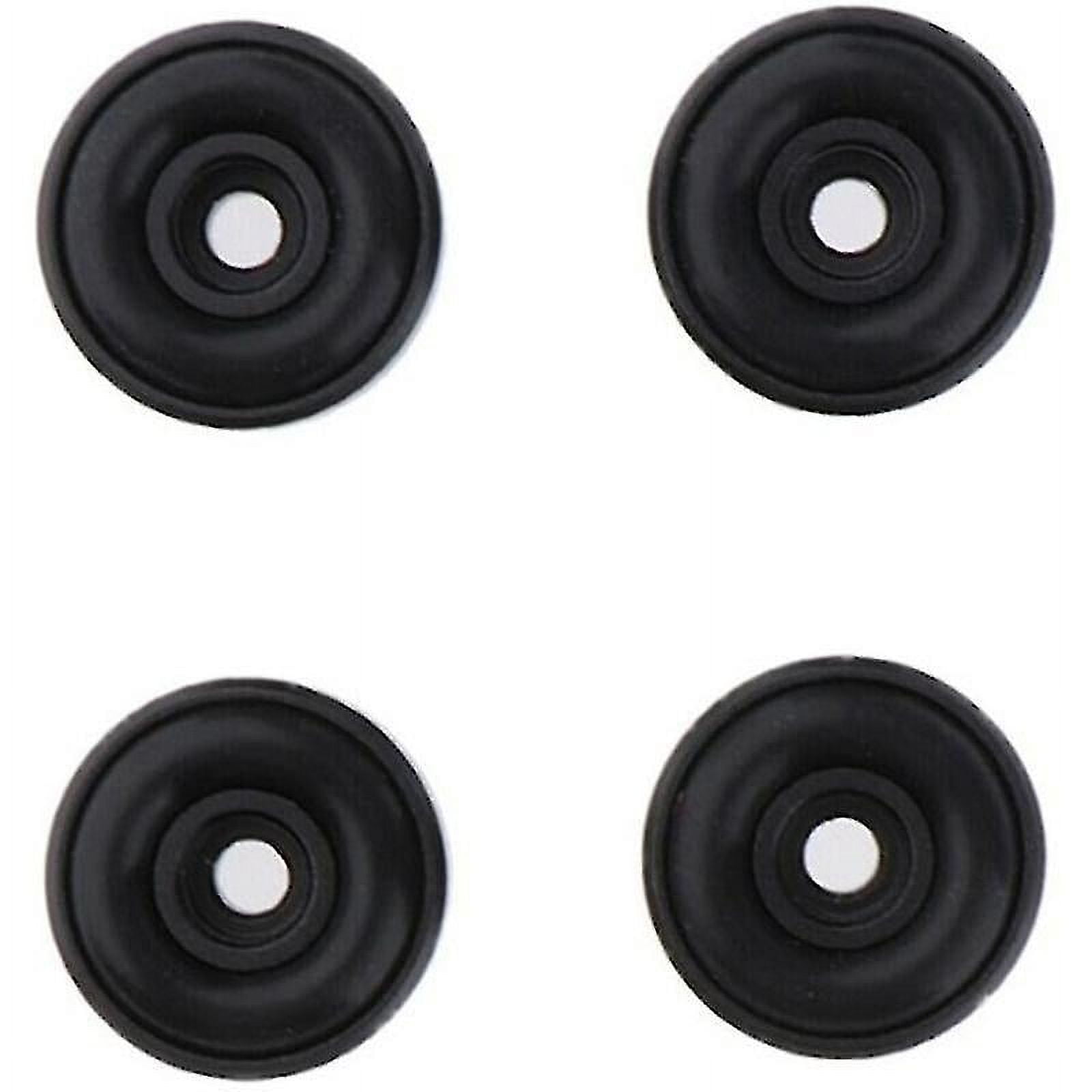 4pcs/set Black Aluminum Speaker Cd Player Turntable Radio Amplifier ...