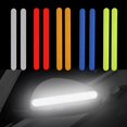 4pcs/set Car Reflective Safety Strip Stickers for Rear View Mirrors ...