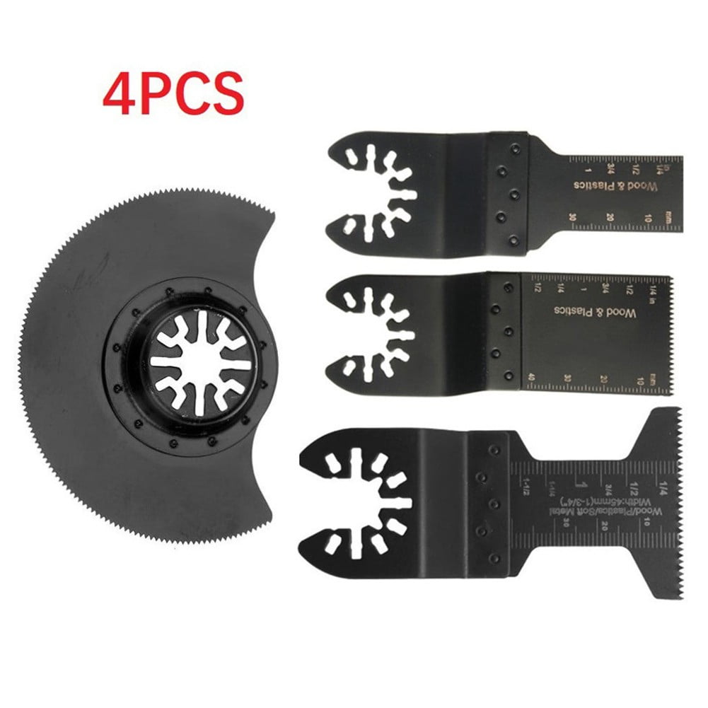 4pcs/set Oscillating MultiTool Circular Saw Blade for Renovator Power ...