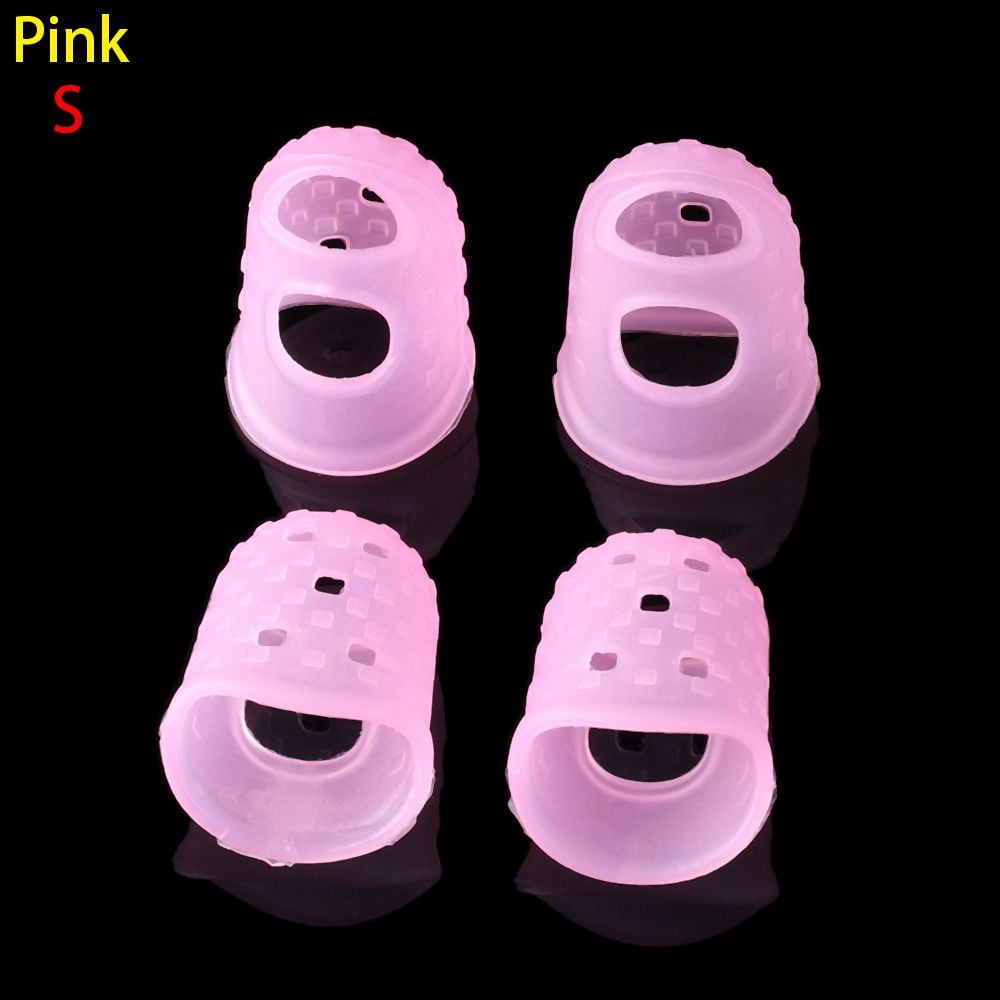 4pcs/set XS/S/M/L/XL Antipain Non-slip Finger Guards Fingerstall For ...