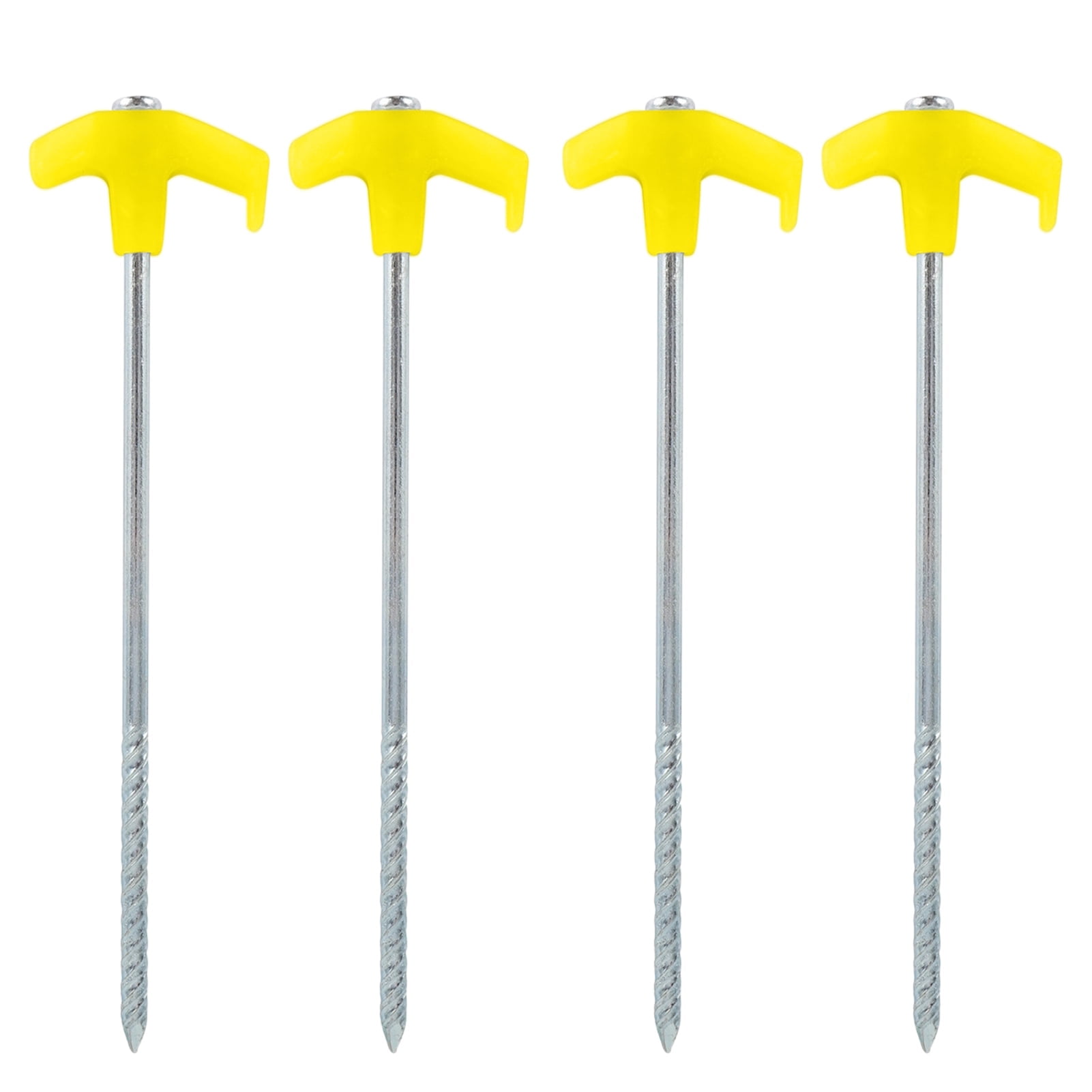 4pcs tent stakes ground pegs sharp tip design easy installation ...