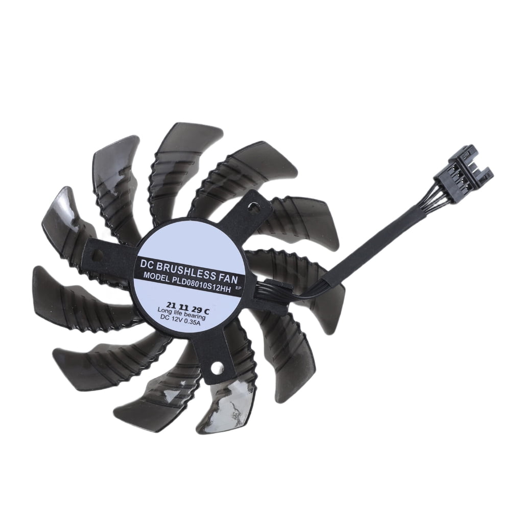 4pin DC12V GPU Cooling Fan 78MM PLD08010S12HH for RTX3050 3060 GAMING ...
