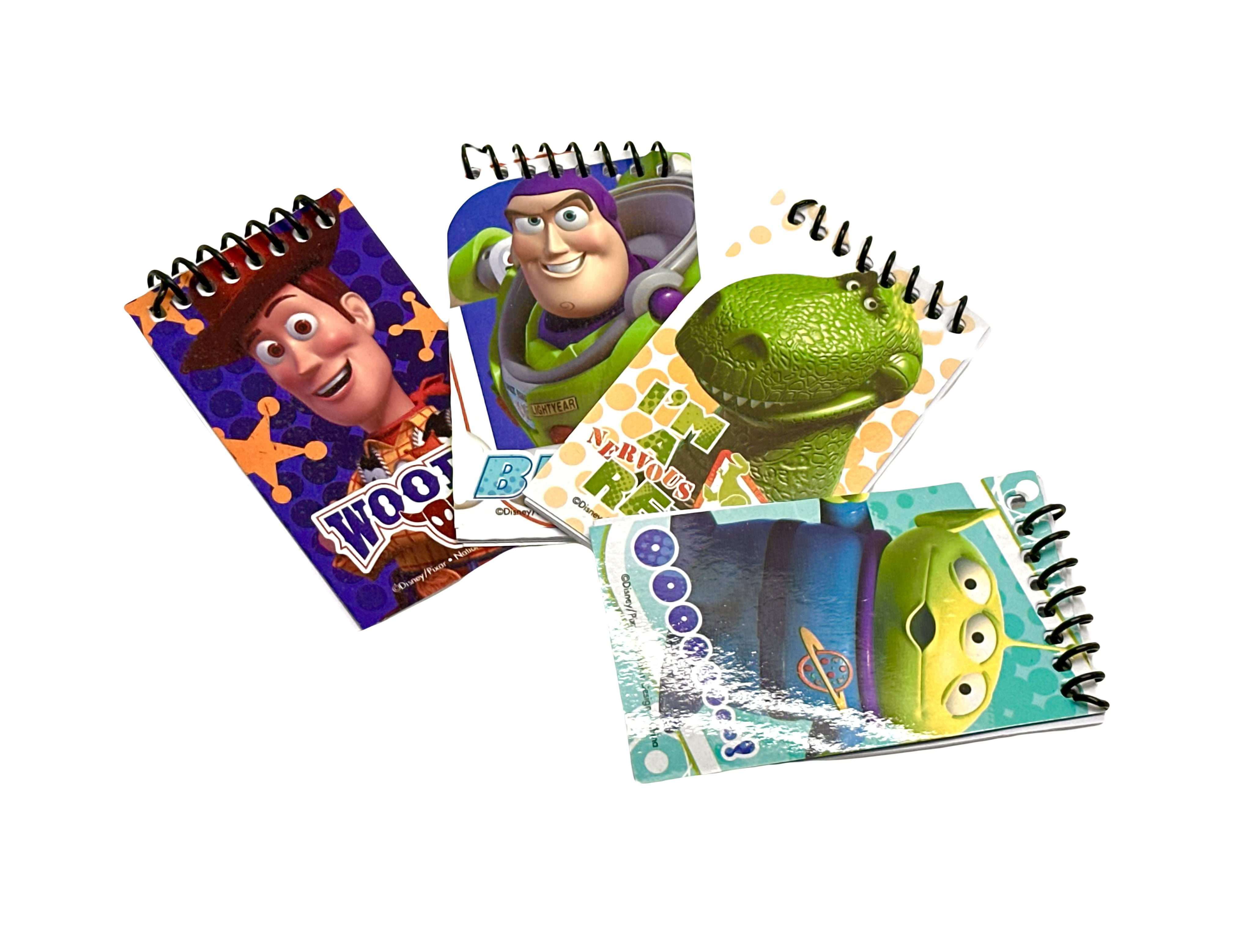 4pk Disney Toy Story mini spiral notepads - Walmart.com