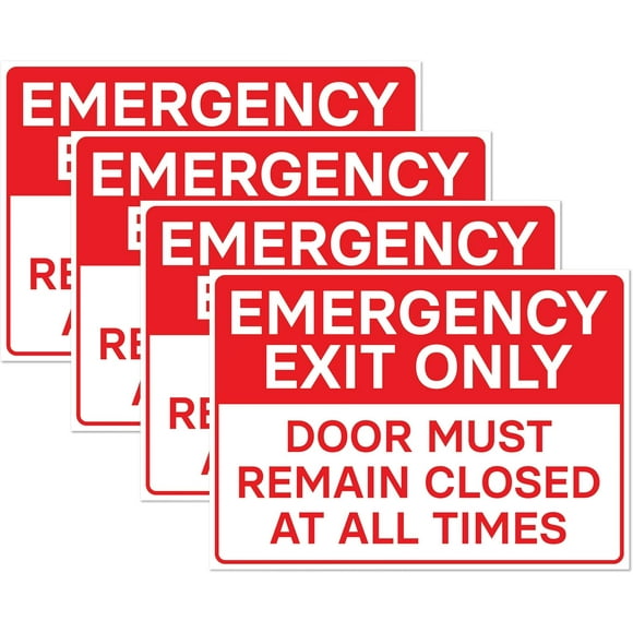 Exit Signs in Safety Signs - Walmart.com