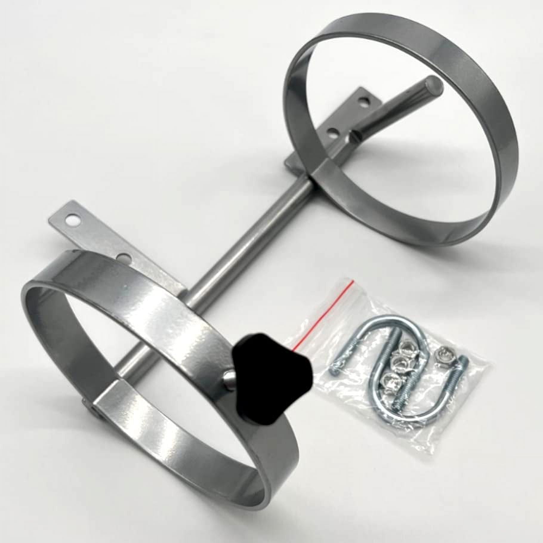 4pk Medical Oxygen Cylinder Wheelchair Bracket - Holds 1 D or E Oxygen ...