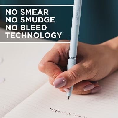 4pk S-Gel Pens Ocean Fog Barrel 0.7mm Tip Black Ink - Walmart.com