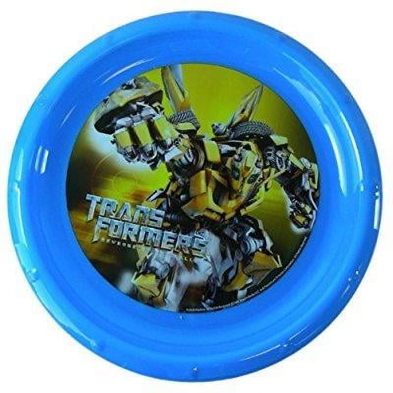 4pk Transformers bumblebee children plate - Walmart.com