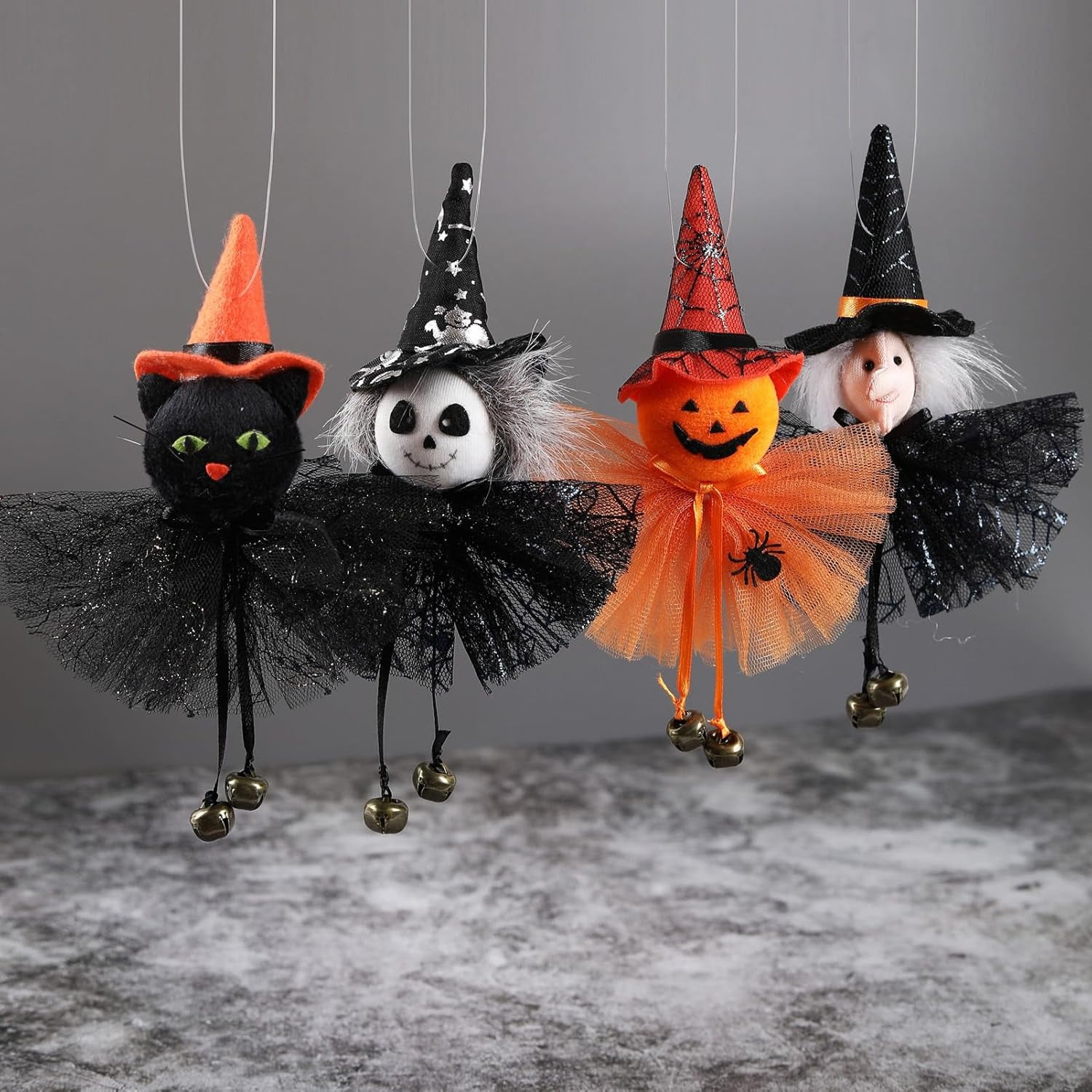 4ps Halloween Decoration Hanging Ornaments Party Bar Decor Pumpkin ...