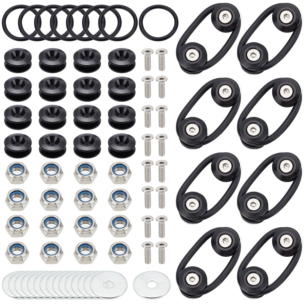 4sets Bumper Quick Release Car Body Moldings Bumper Quick Release ...