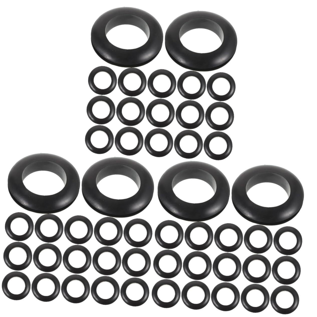 4sets Rubber Ring Protective Cover Hole Plugs Firewall Grommet for ...