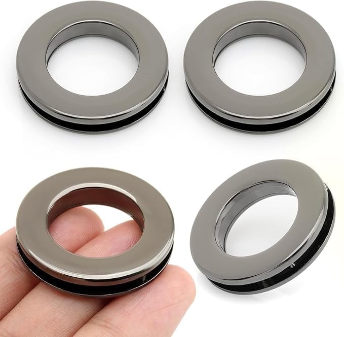 4sets Screw-in Eyelet Metal Screw Together Grommets Bag Loop Handle ...