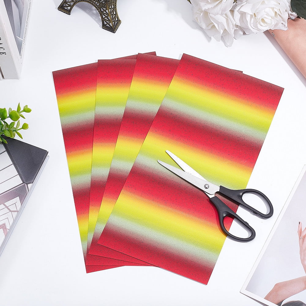 4sheets Vinyl Picture Stickers Adhesive Label Stickers for Cup Suitcase ...