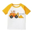 4t Boys Shirts Crewneck Solid Color Back To School Short Sleeve T Shirt ...