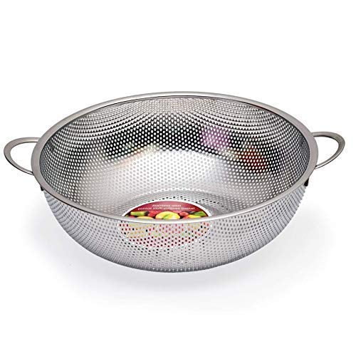 4tens Kitchen Stainless Steel MicroPerforated Square Colanders ...