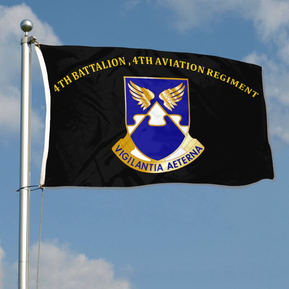 4th Battalion ,4th Aviation Regiment 4th Infantry Division US Army Flag ...